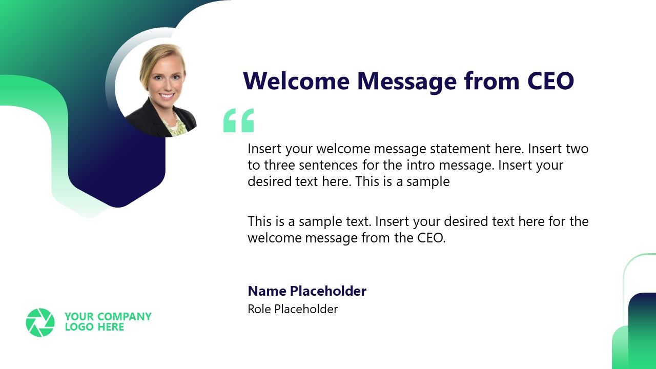 Professional Pitch Deck PowerPoint Template