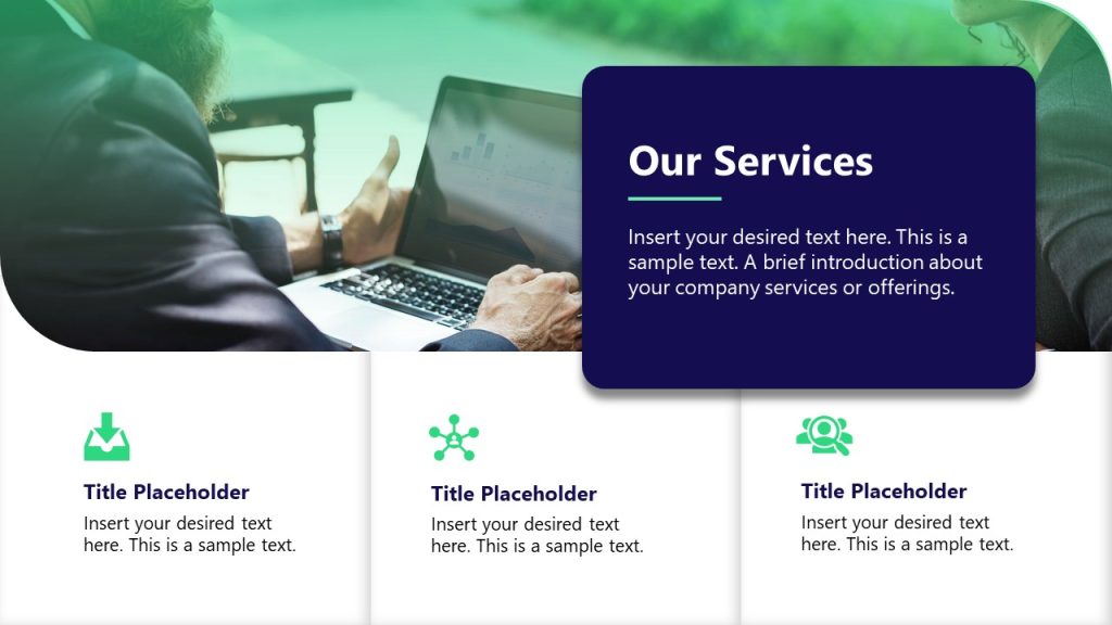 Our Services Slide - Pitch Deck Template - SlideModel