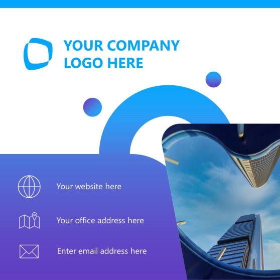 Personal Branding Slide Template for LinkedIn Carousel - SlideModel