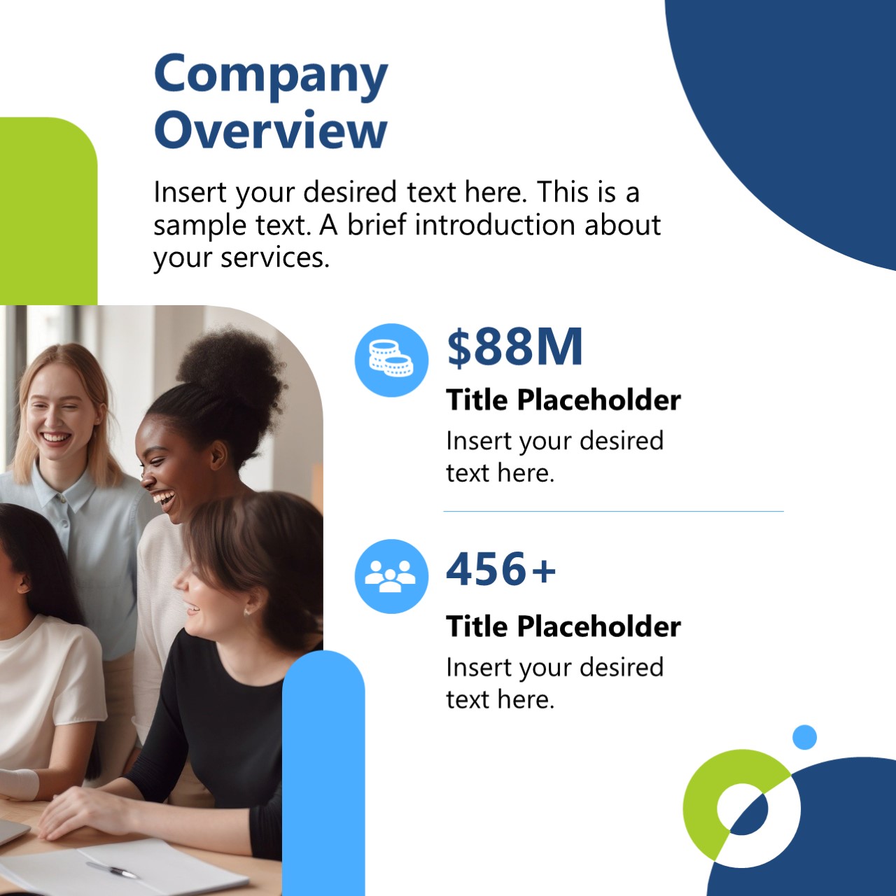 Company LinkedIn Carousel PowerPoint Template