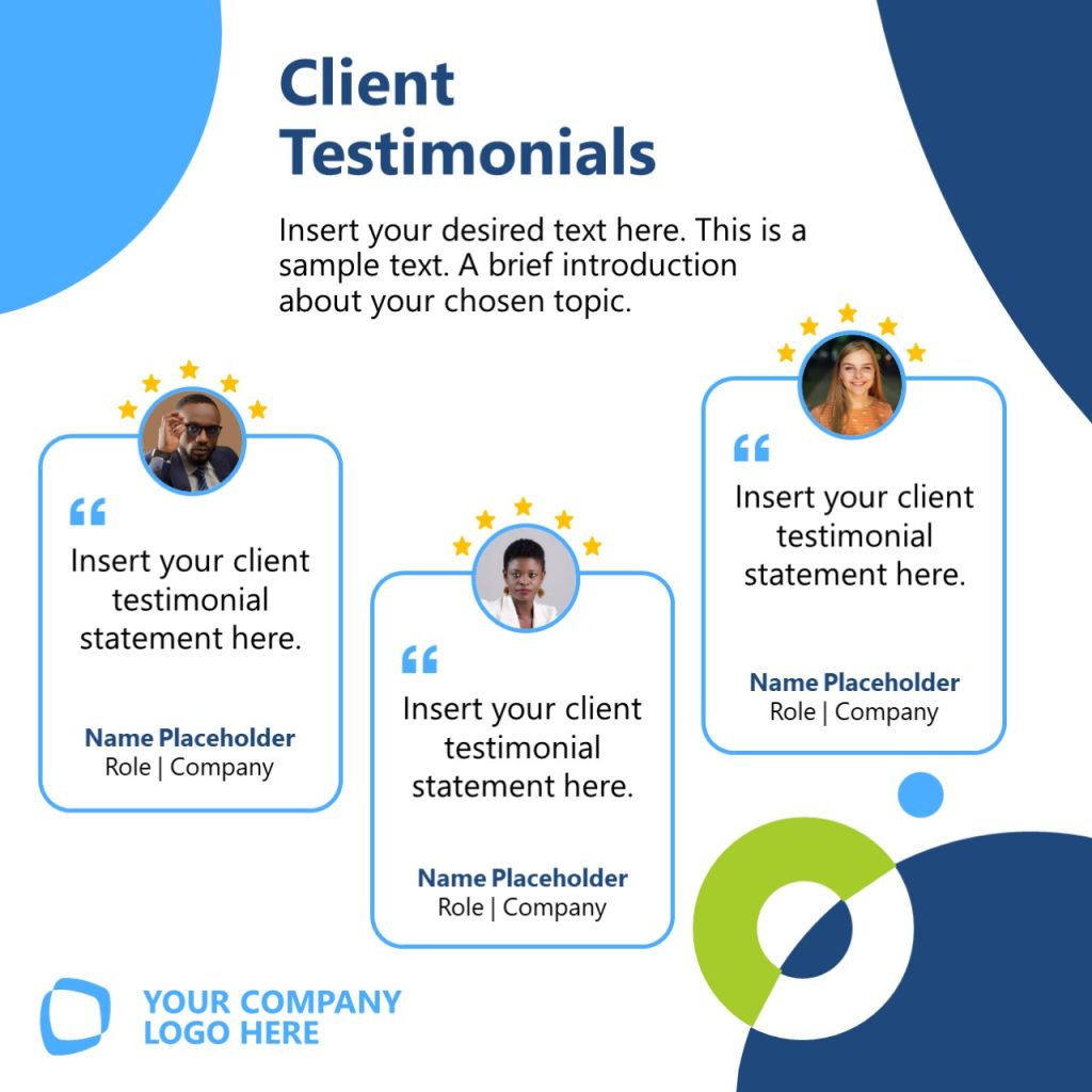Company LinkedIn Carousel Template for PowerPoint - SlideModel
