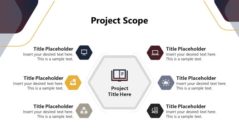 Project Scope Slide - Academic Template - SlideModel