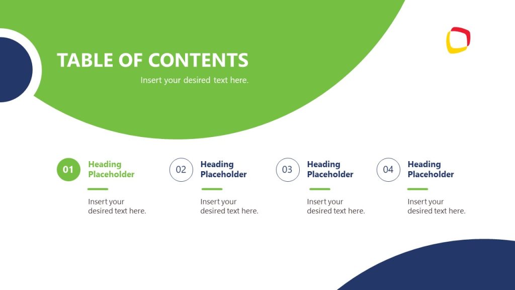 Animated Table of Contents Slide PowerPoint Template - SlideModel