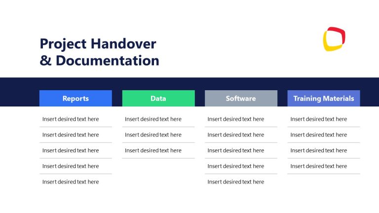 Project Handover & Documentation Slide - Project Closure Presentation ...