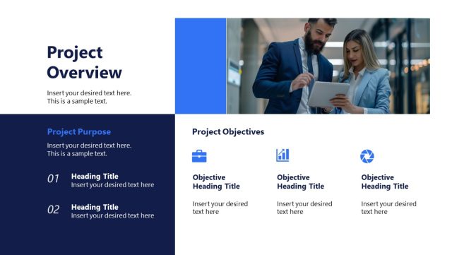 Slide for Project Overview - Project Closure Template - SlideModel