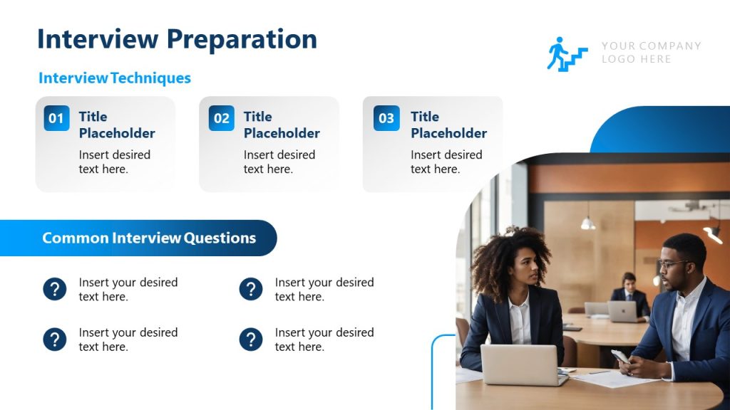 Interview Preparation PowerPoint Slide - SlideModel
