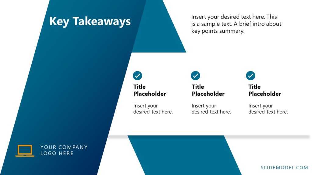 Key Takeaways Slide - Split Test Template - SlideModel
