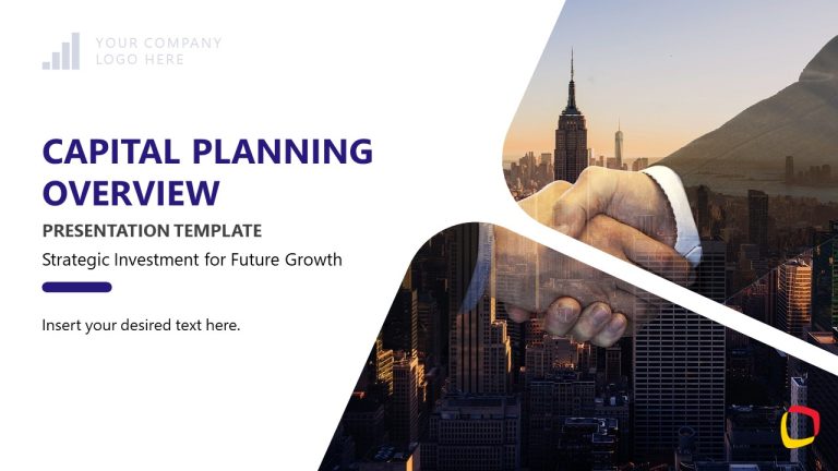 Title Slide - Capital Planning PPT Template - SlideModel