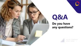 Capital Planning Q&A Template Slide - SlideModel