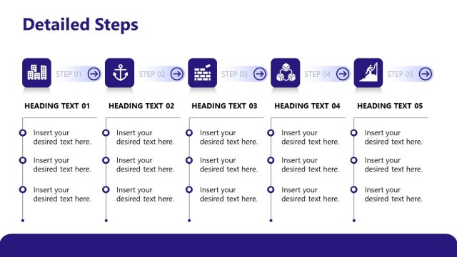 Detailed Steps for PowerPoint Process Diagram - SlideModel