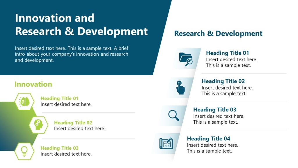 Innovation And Research Development Slide Slidemodel
