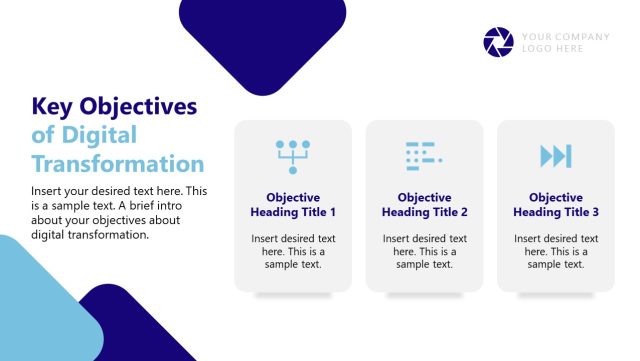 Key Objectives Presentation Slide - SlideModel