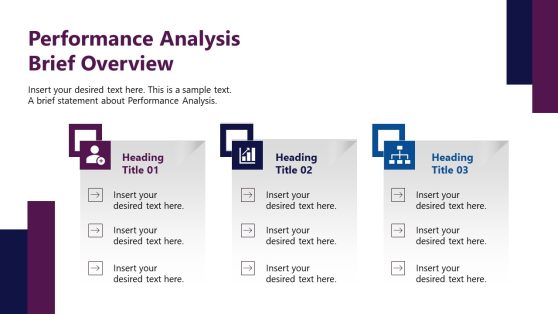Performance Analysis Brief Overview Slide - SlideModel