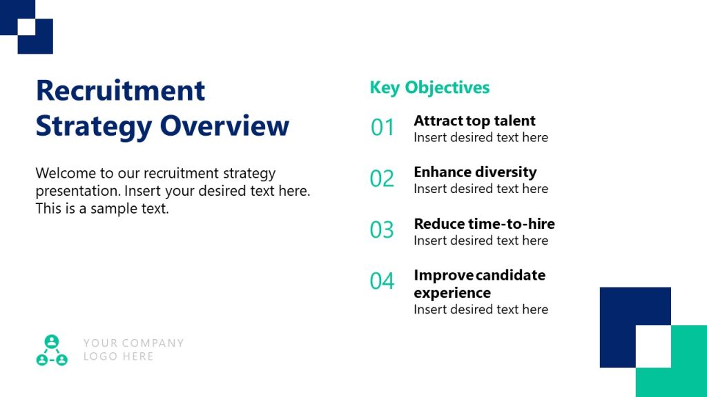 Recruitment Strategy Overview PPT Slide - SlideModel