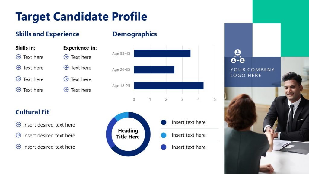 Target Cadidate Profile PPT Template Slide - SlideModel