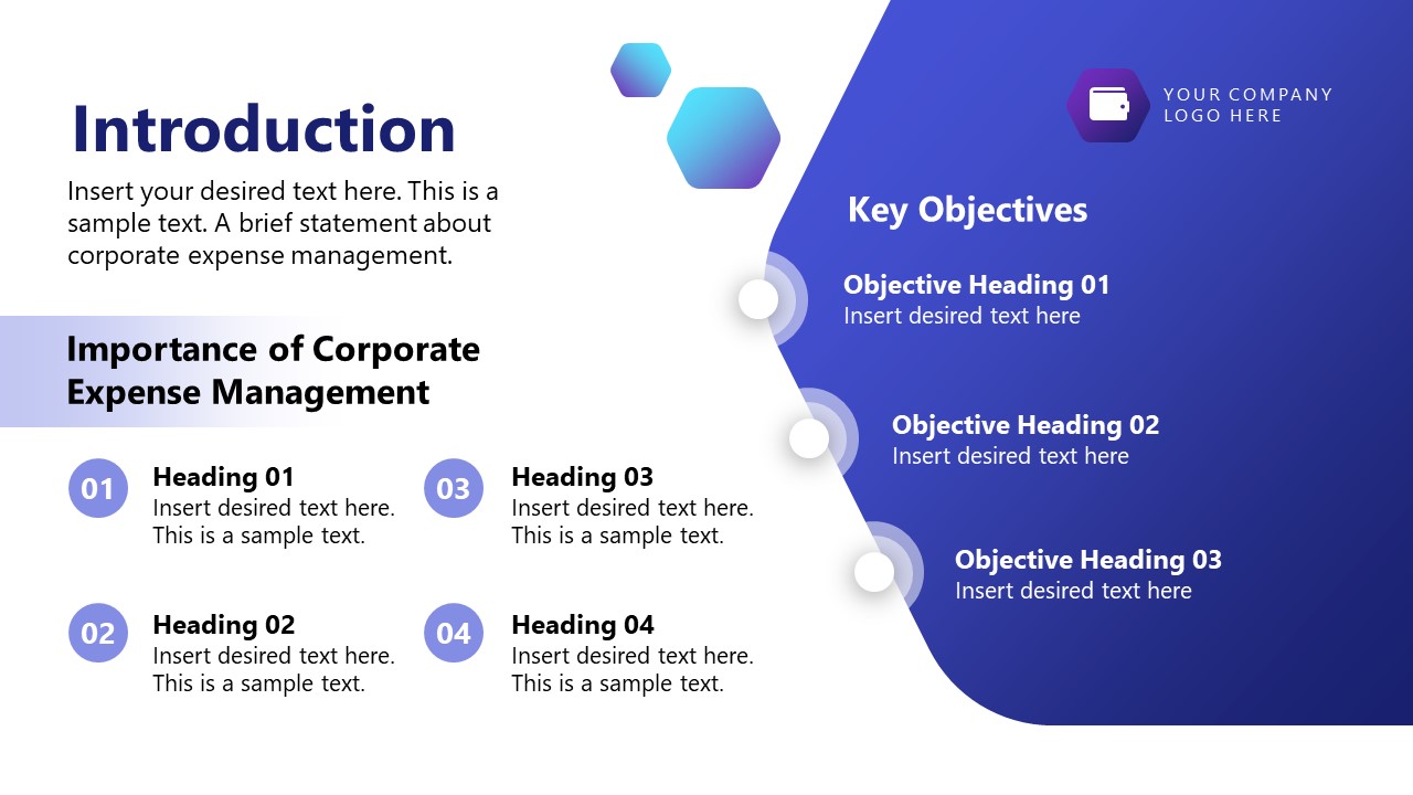 Corporate Expense Management PowerPoint Template