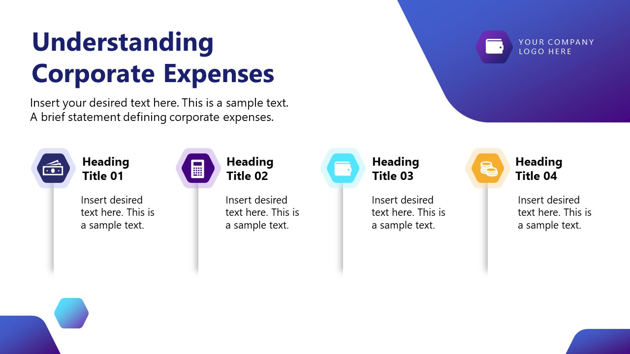 Corporate Expense Management PowerPoint Template
