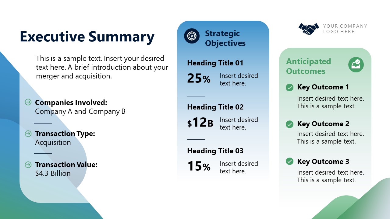Mergers & Acquisitions PowerPoint Template Mergers & Acquisitions PowerPoint Template