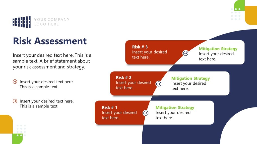 Risk Assessment Slide for Project Planning - SlideModel
