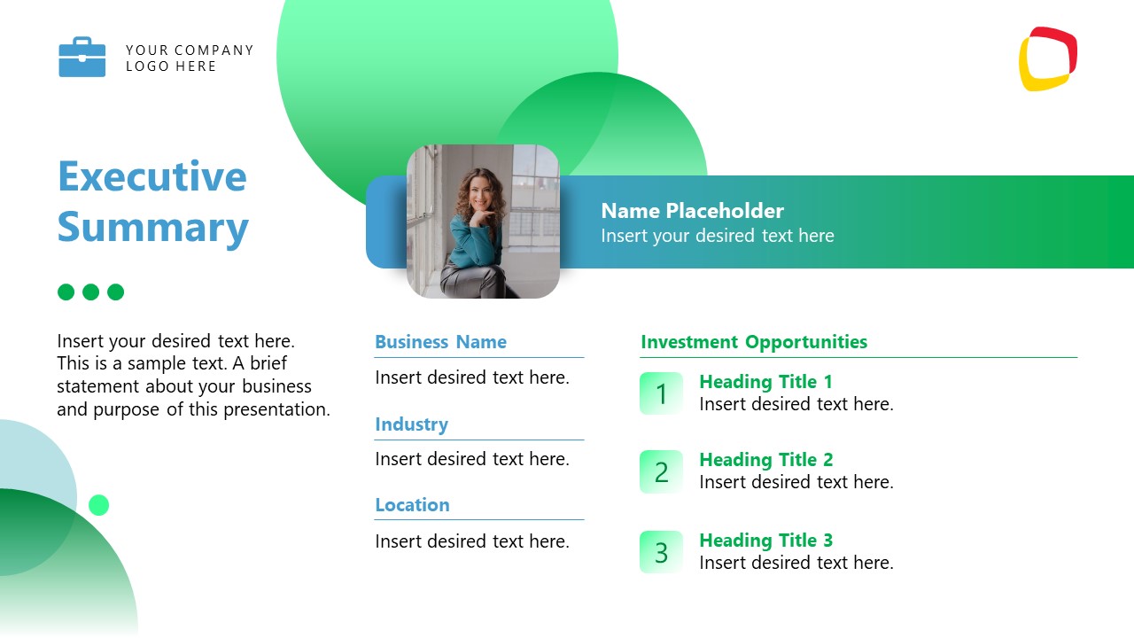 Investment Opportunity PowerPoint Template
