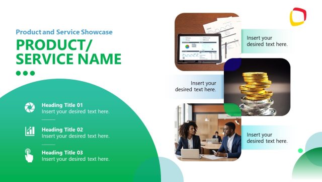 Product/Service Showcase Slide - SlideModel
