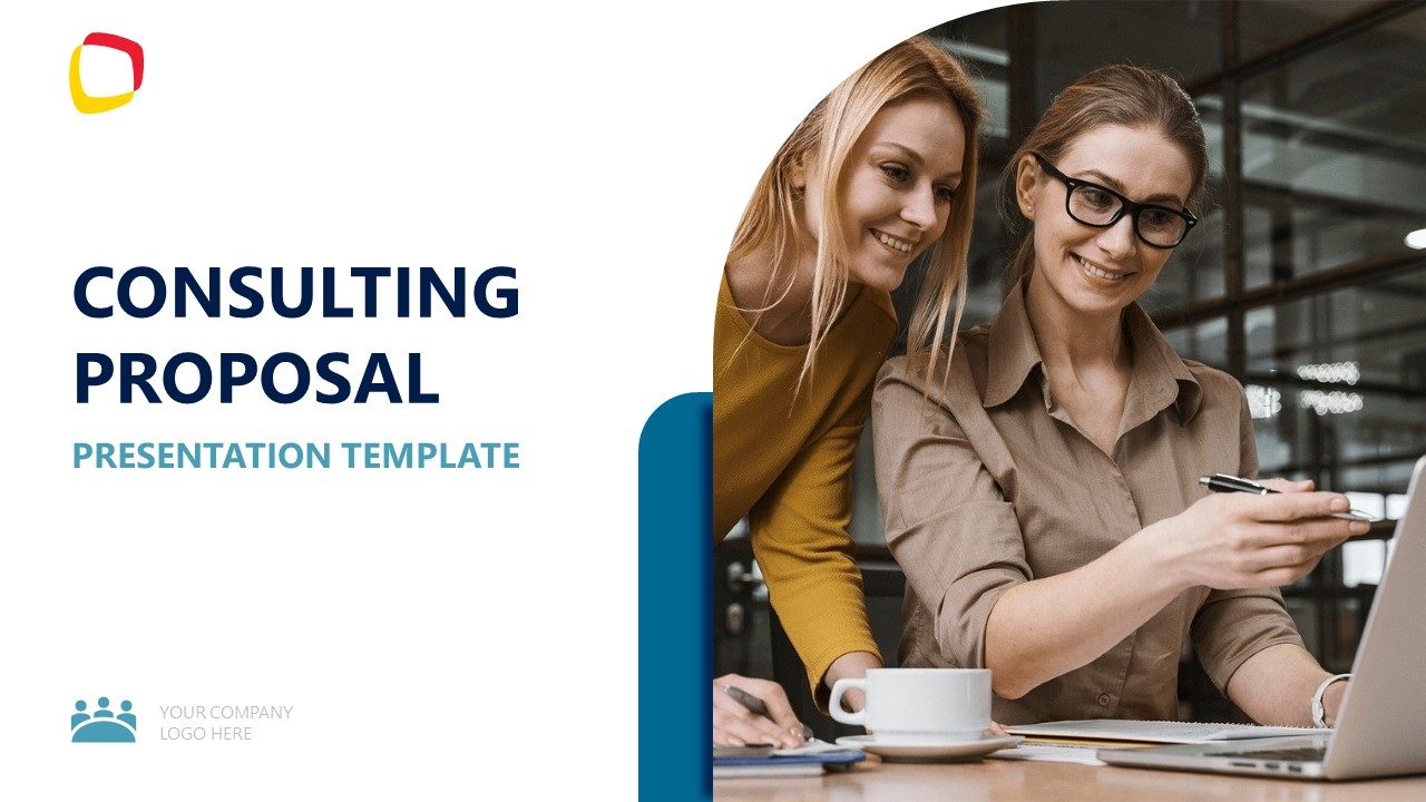 Consulting Proposal Template - Title Slide - SlideModel