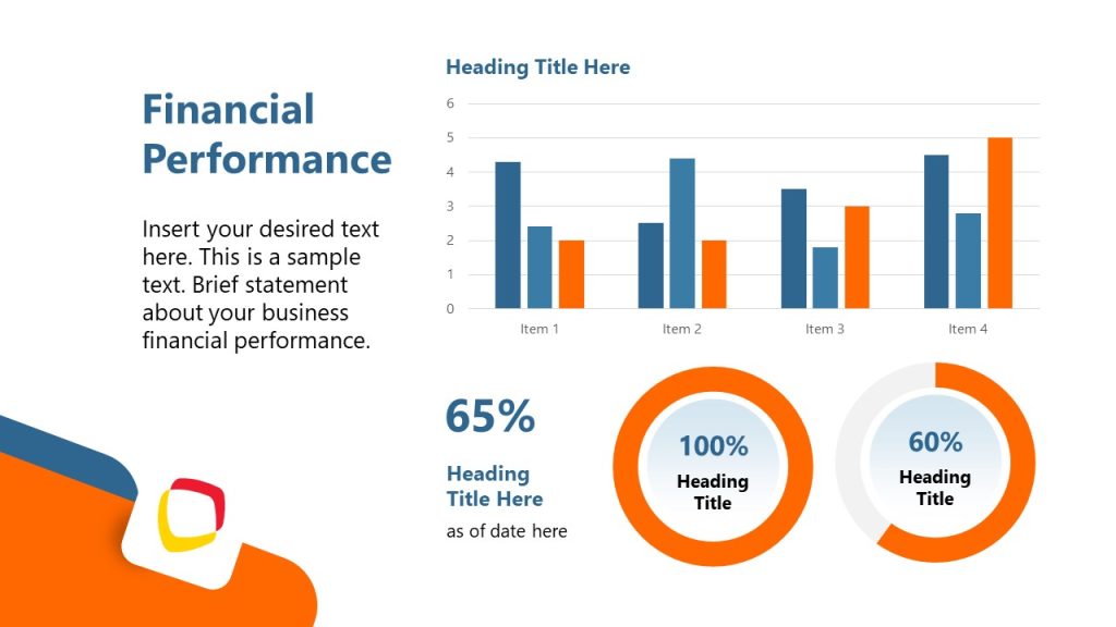 Financial Performance PPT Slide - Business Report Template - SlideModel