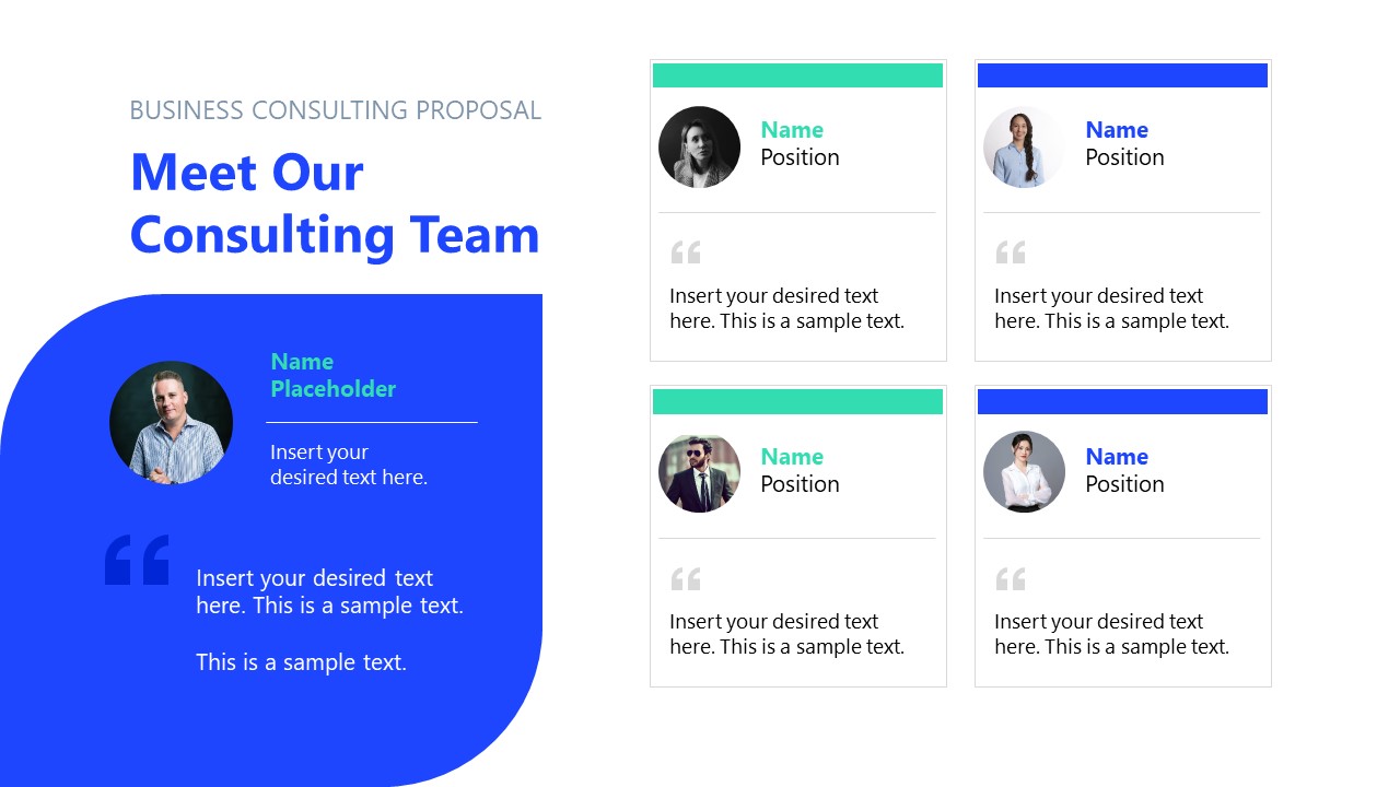 Consulting Proposal Slide Deck Template & Presentation Slides