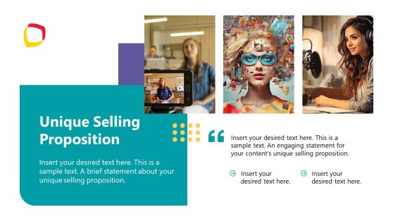 Slide for Showing Unique Selling Proposition - SlideModel