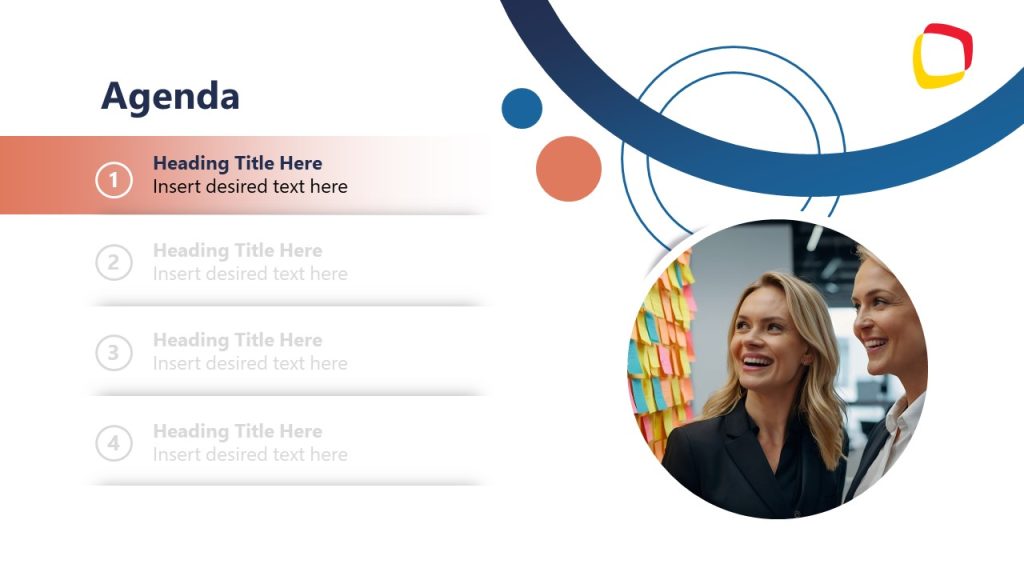 Agenda Point Highlight Slide - Product Team Updaes Template - SlideModel