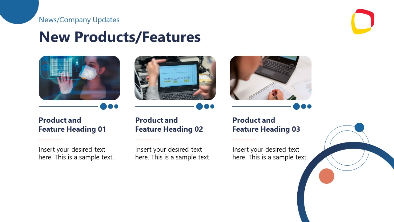 Daily Product Team Updates PowerPoint Template