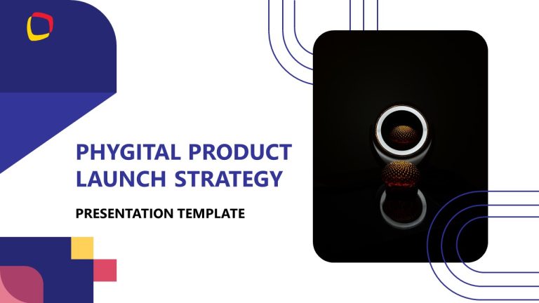 Title Slide - Phygital Product Launch Strategy Template - SlideModel