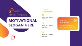 Motivational Slogan PPT Slide - SlideModel