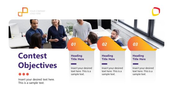 Contest Objectives Slide - Sales Contest Template - SlideModel