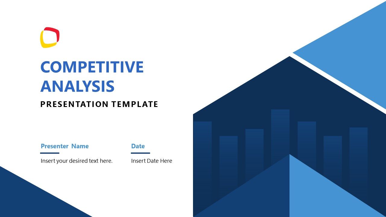 Cover Slide - Competitive Analysis PPT Template - SlideModel
