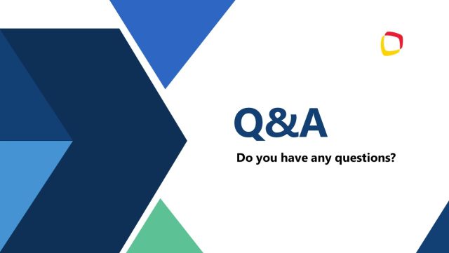 Q&A Slide for Presentation - Competitive Analysis Template - SlideModel