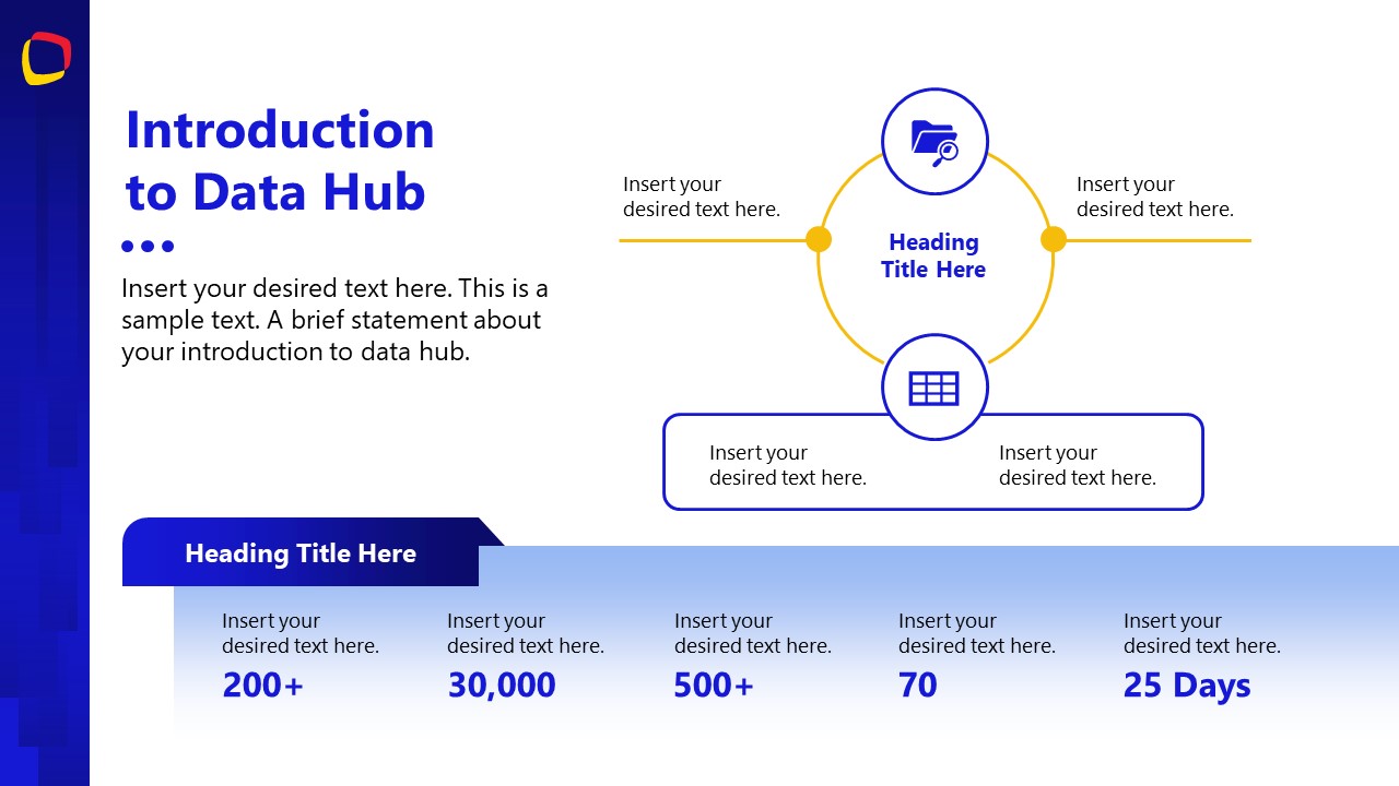 Data Hub Proposal PowerPoint Template