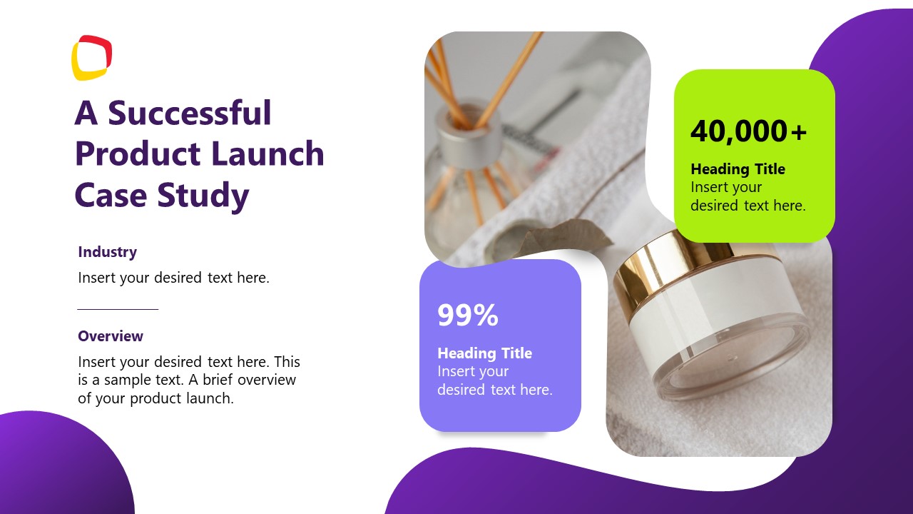 Case Study for Successful Product Launch - SlideModel Case Study for Successful Product Launch - SlideModel