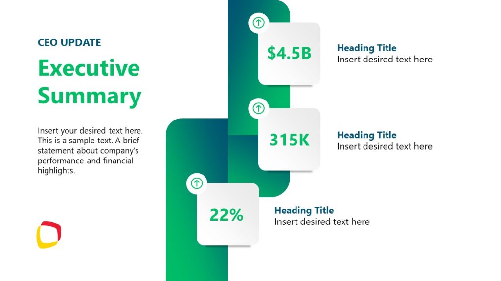 Executive Summary - Professional Board Meeting Template - SlideModel