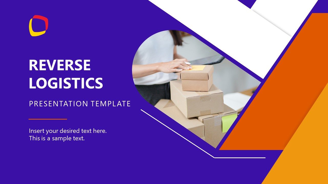 Reverse Logistics Presentation Template - Cover Slide - SlideModel