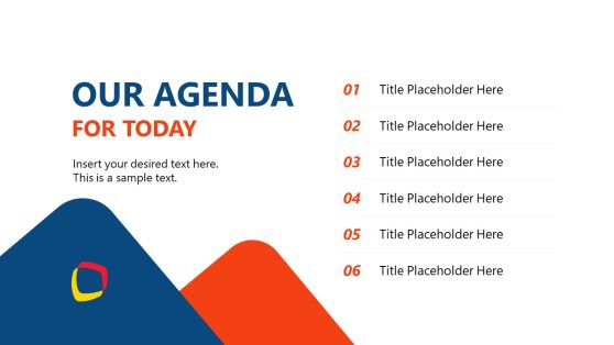 Agenda Slide Supply Chain Optimization Template Slidemodel