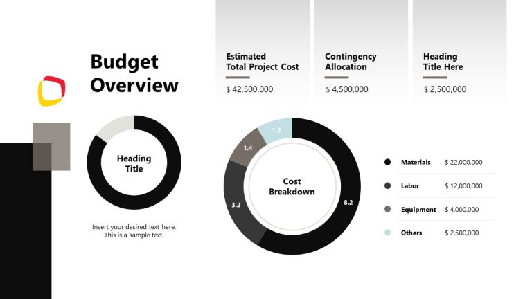 Budget Overview PPT Slide - Architecture Project Proposal Template ...