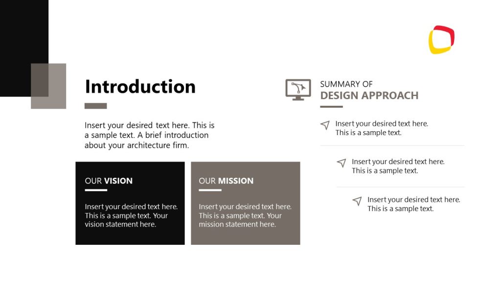 Introduction Slide - Architecture Project Proposal PPT Template - SlideModel