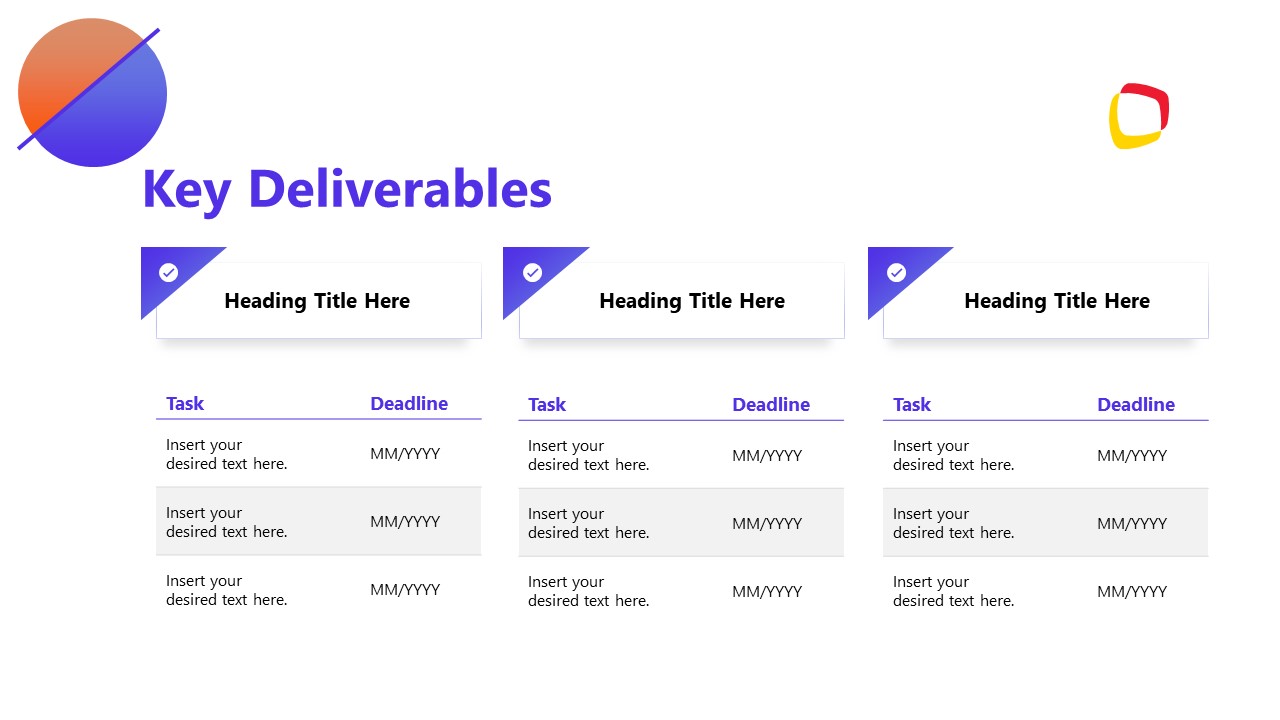 Project Assignments PowerPoint Template