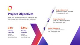 Project Objectives PPT Slide - Project Execution Plan Template - SlideModel