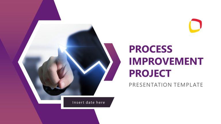 Cover Slide - Process Improvement Project Template - SlideModel