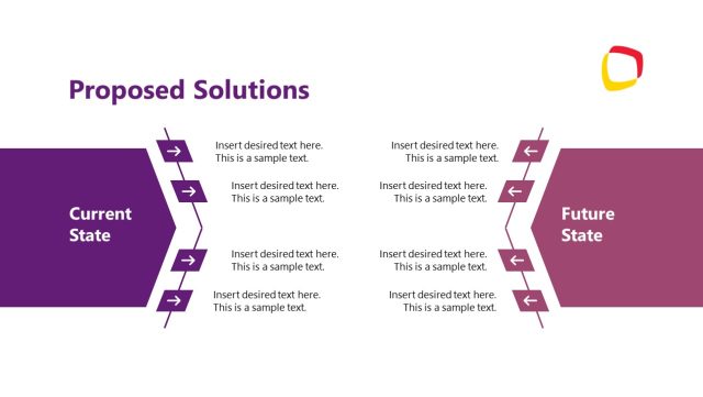 Editable Proposed Solutions Slide - Process Improvement Project PPT ...