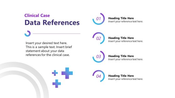 Clinical Case Data References Slide - SlideModel