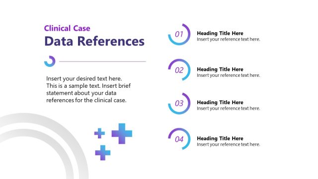 Clinical Case Data References Slide - SlideModel