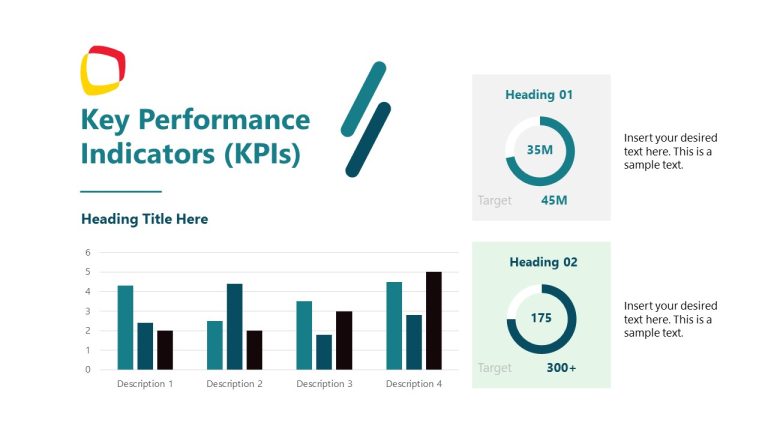 KPIs Presentation Template - Year-in-Review PPT Template - SlideModel